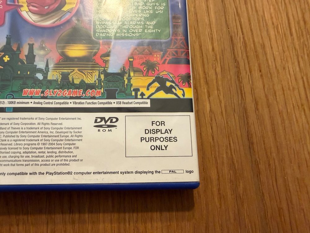 PS2 - Sly 2 – PAL – Not for Resale Special Edition (Gebraucht) in Inwil ...