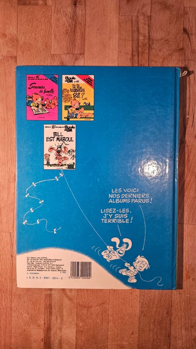 Boule et Bill - Tome 9 - une vie de chien ! (D'occasion) à L'Isle pour ...