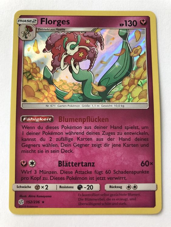 Florges - Holo - Pokemon TCG (Neu (gemäss Beschreibung)) in Nussbaumen ...