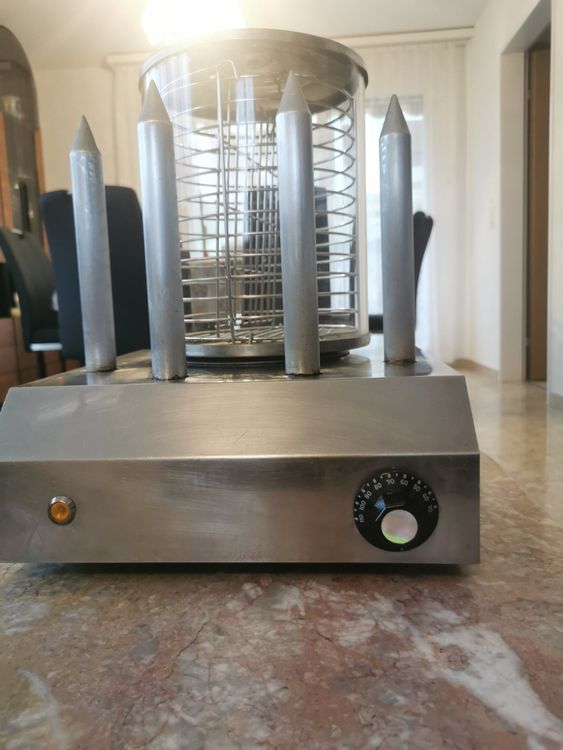 4er Hot Dog Maschine Profi Gastro Gerät Hot Dog Maker (Gebraucht) in ...