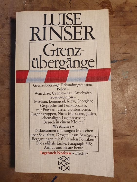 grenzübergänge - luise rinser | Kaufen auf Ricardo