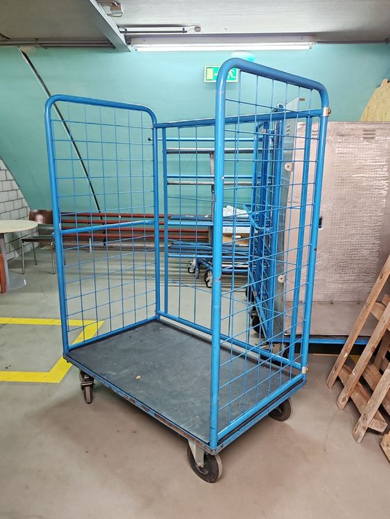 EUROKRAFT Transportwagen, Gitterwagen Lagertechnik Trolley (Gebraucht ...