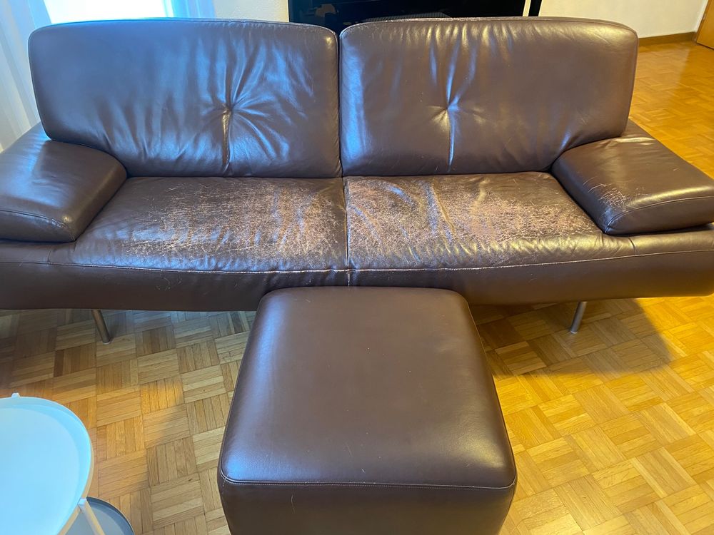 Rolf Benz Ledersofa Braun | Kaufen auf Ricardo