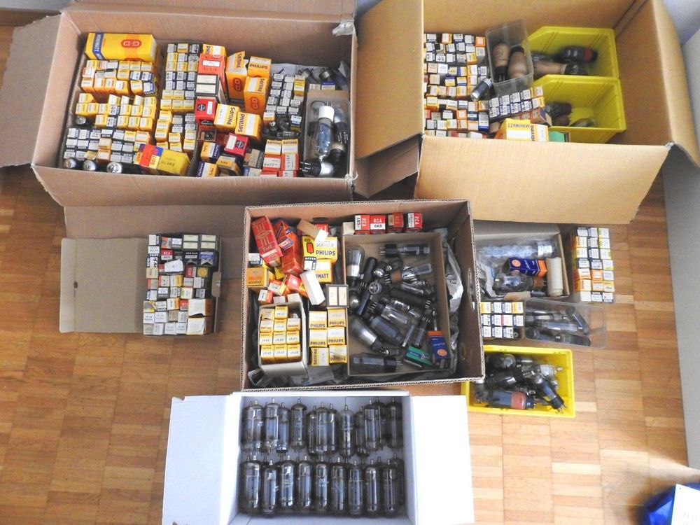 riesiges Röhren LOT Radioröhren | Kaufen auf Ricardo