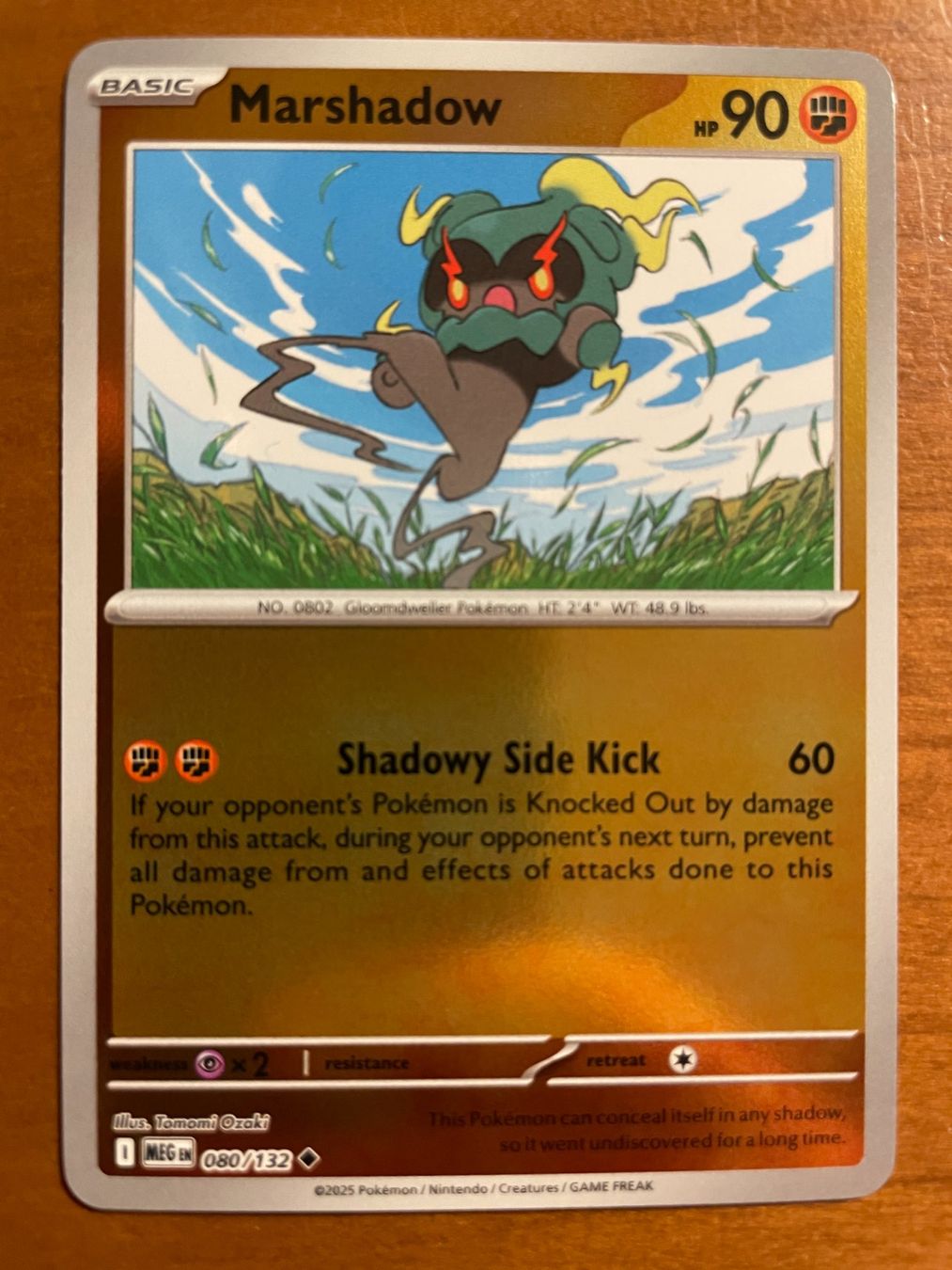 Pokemon Marshadow Reverse (Versand gratis) (Neu (gemäss Beschreibung ...