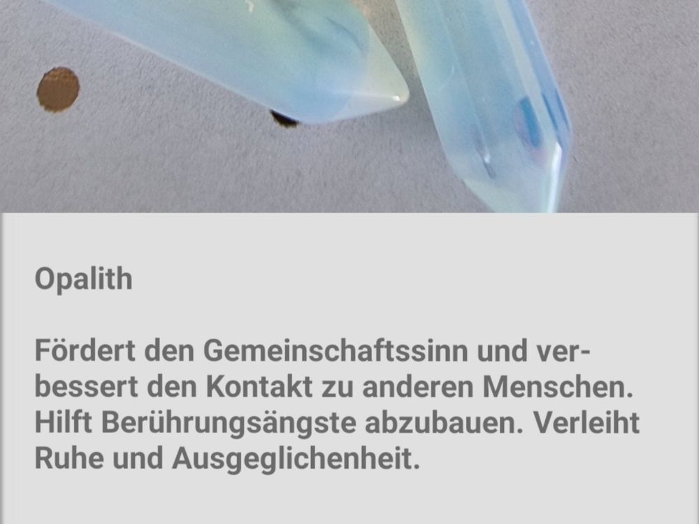 Edelstein Kraftstein Opalith Glücksstein Trommel Kristall | Kaufen auf ...