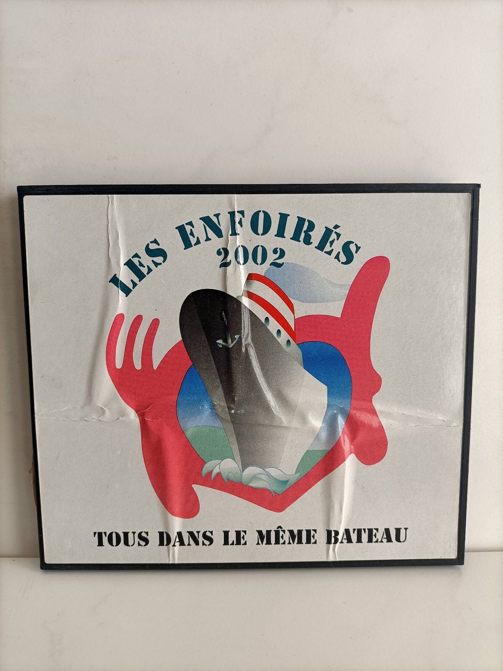 2 CD Les Enfoirés 2002 Tous dans le même bateau / Coluche (D'occasion ...