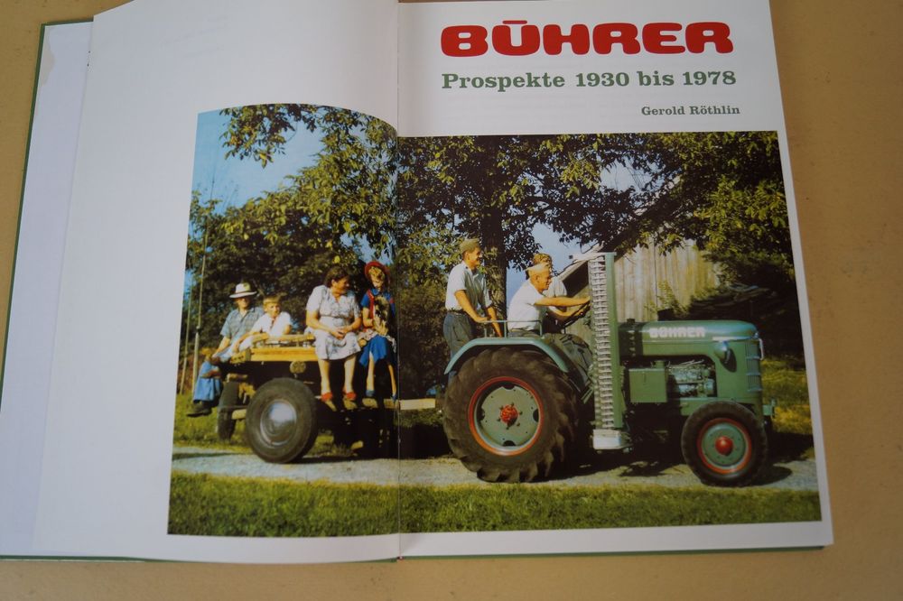 Bührer Prospekte Buch 1930 bis 1978 (Gebraucht) in Härkingen für CHF ...