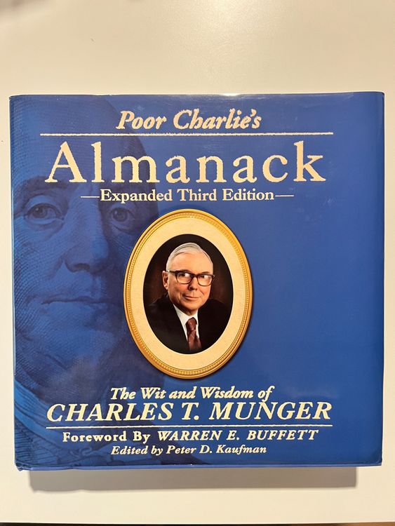 Rarität Charles Munger - Poor Charlie's Almanack 3rd (Gebraucht) in ...