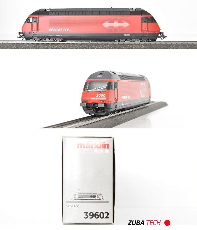 Märklin 39602 Re 460 Lavaux SBB H0 WS Digital mit OVP | Acheter sur Ricardo