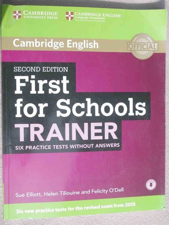 Cambridge English - First for School Trainer - 2nd edition | Kaufen auf ...