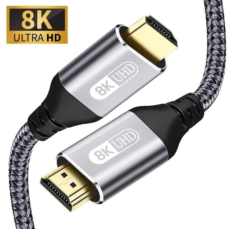 Kabel 1meter 8K HDMI 2.1 48Gbps 8K@60Hz 4K@120Hz UltraHD HDR (Neu ...