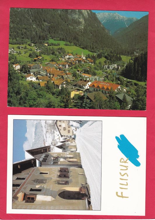 2 Ansichtskarten Filisur | Kaufen auf Ricardo