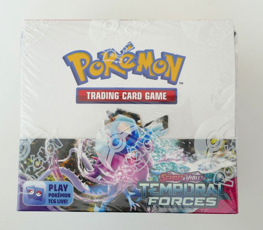 Pokémon Temporal Forces SV05 Display Booster Box EN (Neu und ...