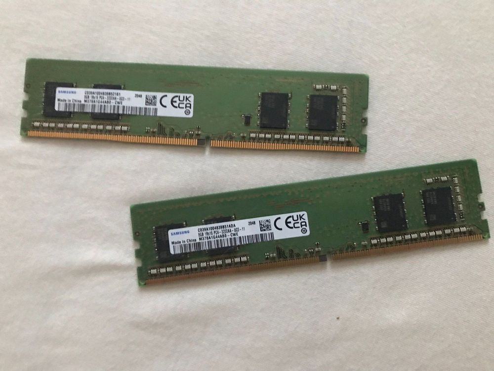 Mémoire SDRAM Samsung 2 x 8GB DDR4 - DDR4-3200 - 16GB | Kaufen auf Ricardo