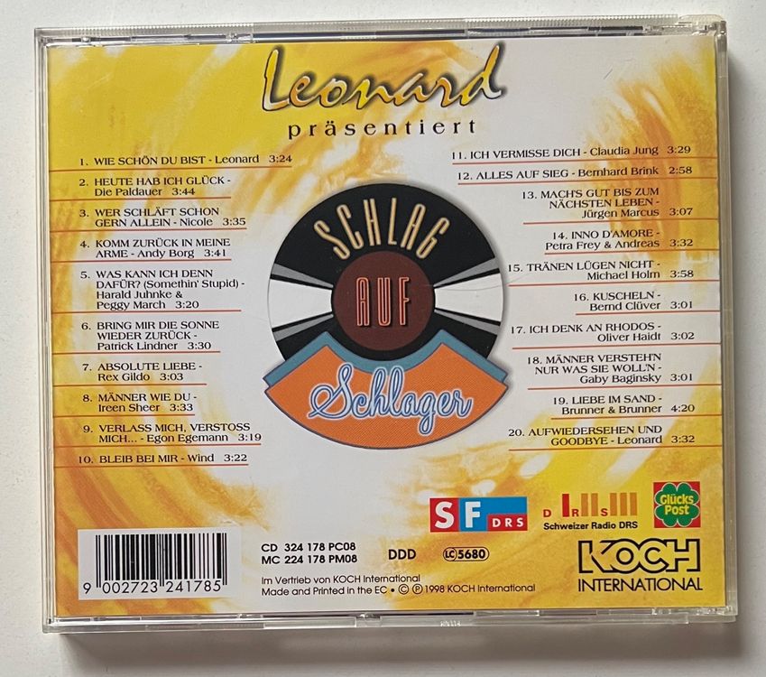 Leonard präsentiert: Schlag auf Schlager (Gebraucht) in Näfels für CHF ...