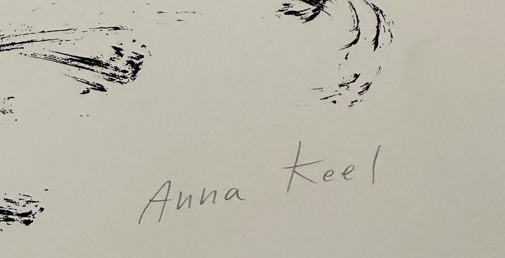 Anna Keel Grosse Liegender Damen Akt Litho Handsig (Gebraucht) in ...