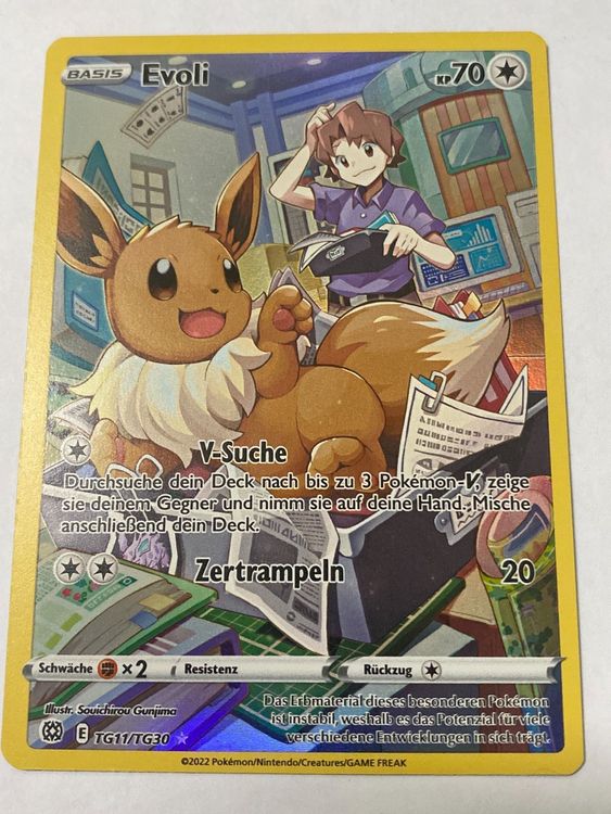 Pokemonkarte Evoli Strahlende Sterne | Kaufen auf Ricardo