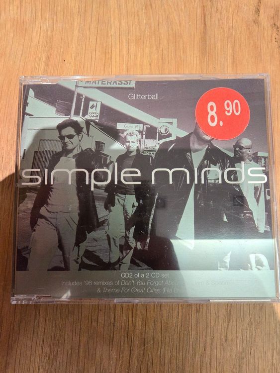 CD Single - Simple Minds – Glitterball (Gebraucht) in Biberist für CHF 2 – mit Lieferung auf ...