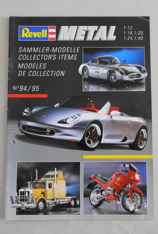 Revell Metal Sammler-Modelle '94/95 Katalog | Kaufen auf Ricardo