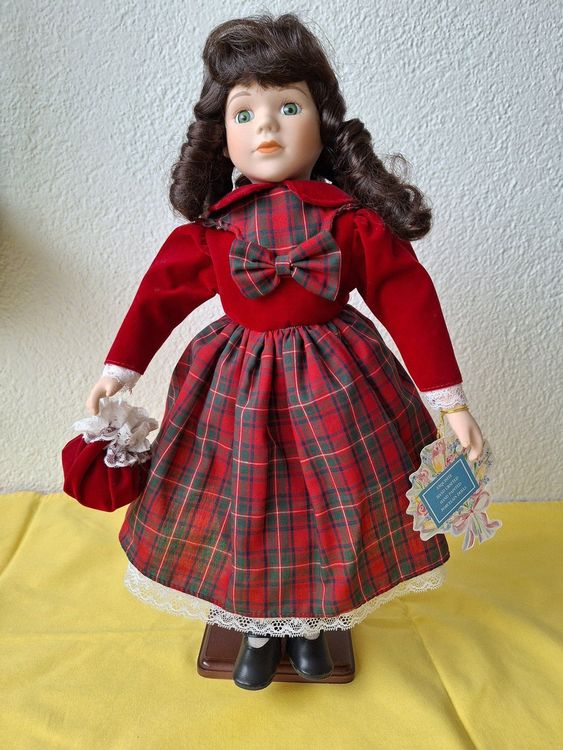 Porzellanpuppe 'Charlotte' von THE PROMENADE COLLECTION (Gebraucht) in ...