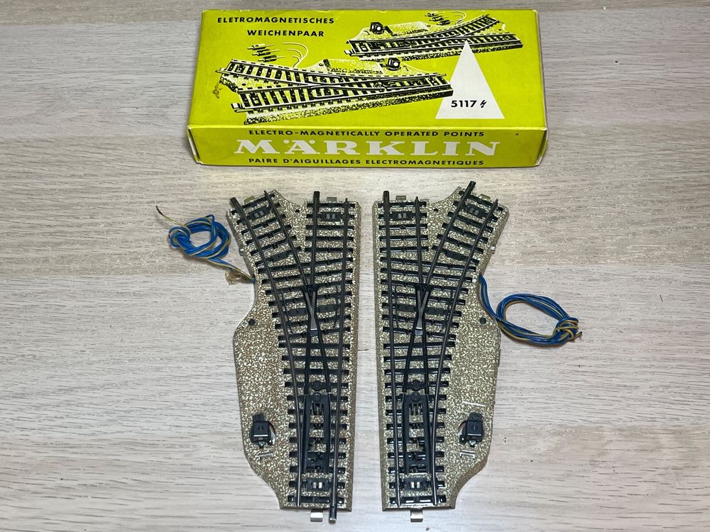 Märklin 5117 Weichenpaar M H0 (8) | Kaufen auf Ricardo
