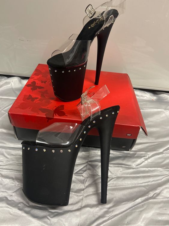 Sexy Pleaser Flamingo Platform Sandalette Gr 37 Neu (Neu und ...