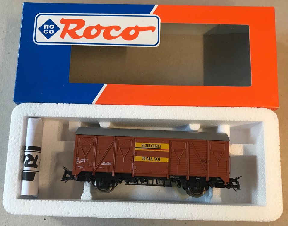 Roco gedeckter Güterwagen (Neu (gemäss Beschreibung)) in Burgdorf für ...