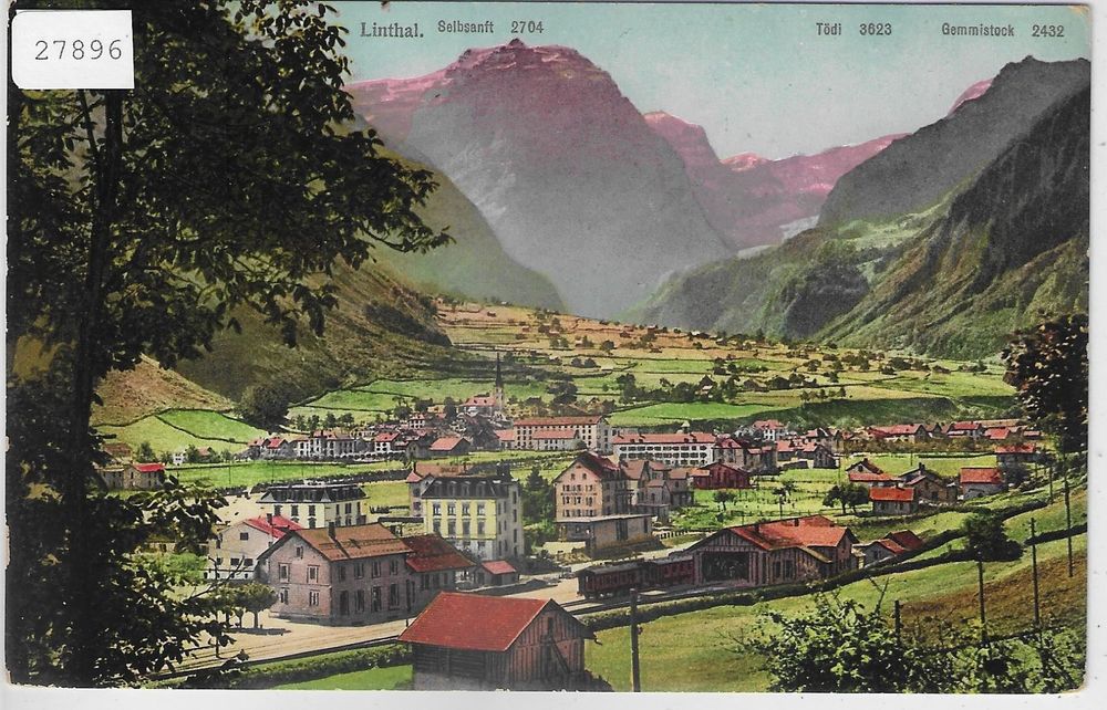 Linthal - Generalansicht - Litho | Kaufen auf Ricardo