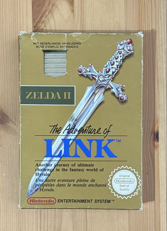Zelda II: The Adventure of Link NES PAL FR (D'occasion) à Ecublens VD ...