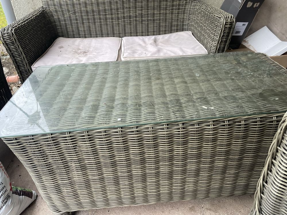 Rattan Garten Lounge (Gebraucht) in Kloten für CHF 89 – nur Abholung auf Ricardo kaufen