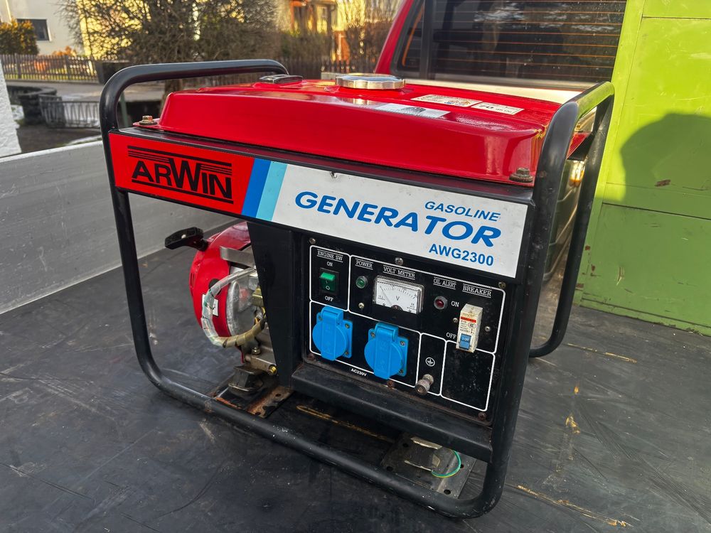 Generator ARWIN 2kW !perfekt für den Festival Sommer! (Gebraucht) in ...