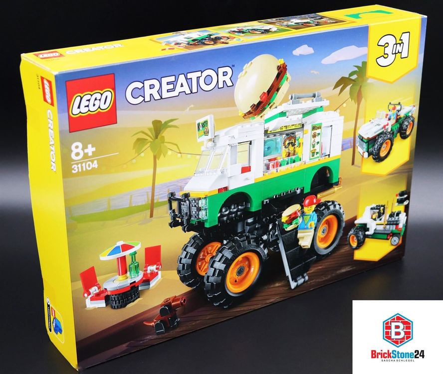 LEGO Creator 31104 Burger-Monster-Truck | Kaufen auf Ricardo