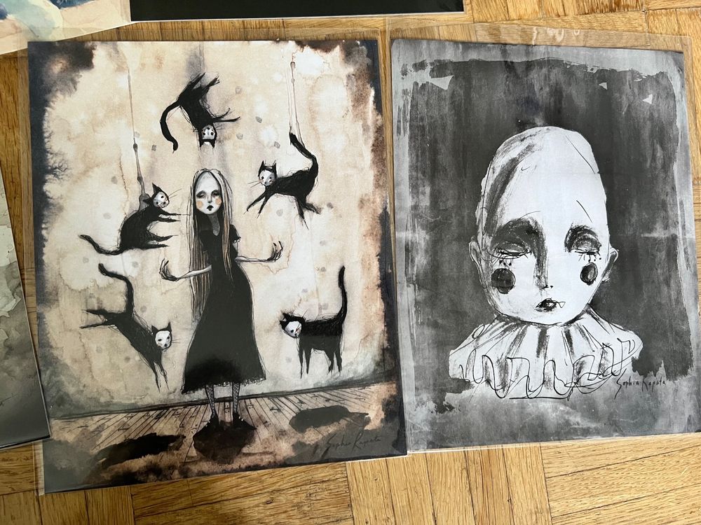 Sophia Rapata Kunstdrucke mit original signatur (Neu (gemäss ...