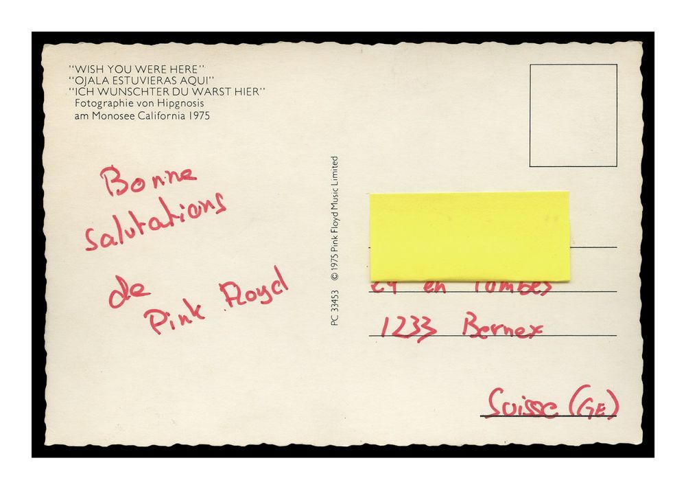 PINK FLOYD - © 1975 "Wish You Were Here" (D'occasion) à Onex pour CHF ...