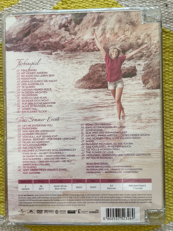 HELENE FISCHER-(NEU)SPECIAL EDITION 1CD+1DVD FARBENSPIEL | Kaufen auf ...