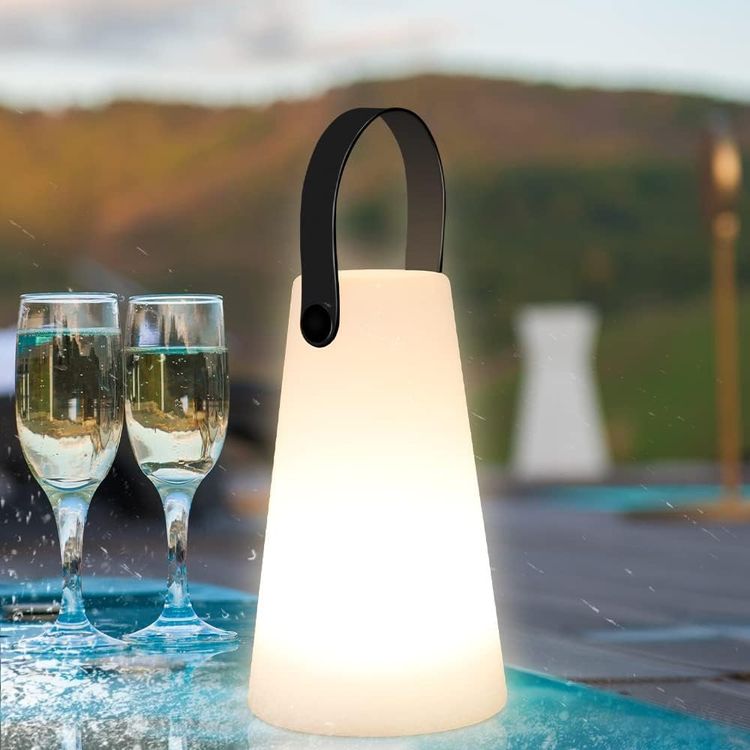Outdoor Lampe Warmweiß 8 Farben Led Tischlampe Akku (Neu und ...