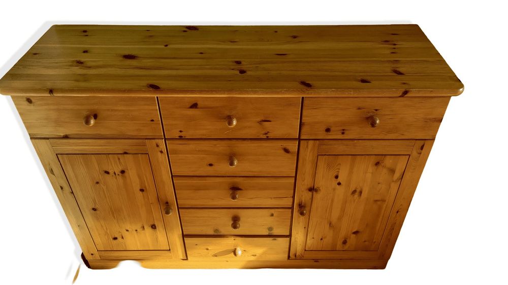 🚪helle Holzkommode Commode en bois clair Shabby Chic 🪑 (Gebraucht) in ...