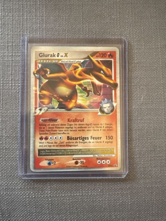 Pokemon Glurak Lv X Holo Diamond Pearl Promo (Gebraucht) in Wabern für ...