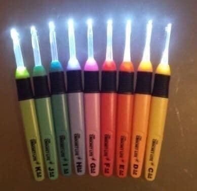 Hakelnadel Mit Licht
