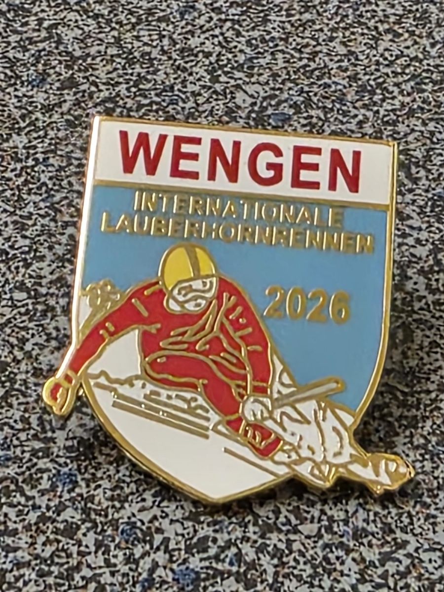 PIN „INTERNATIONALE LAUBERHORNRENNEN 2026“ WENGEN (Gebraucht) in Wangen ...