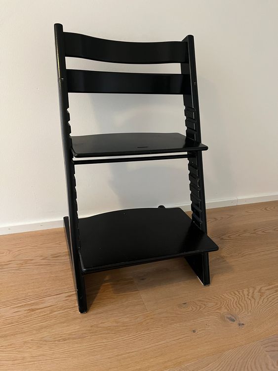 Wunderschne Stokke Tripp Trapp Schwarz Fotos