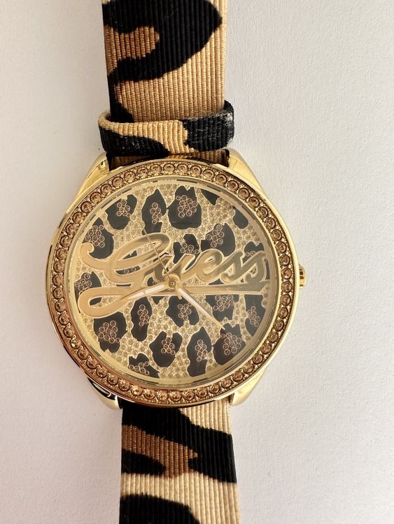Guess Armband Uhr gold/tiger (Gebraucht) in Dübendorf für CHF 19 – mit ...