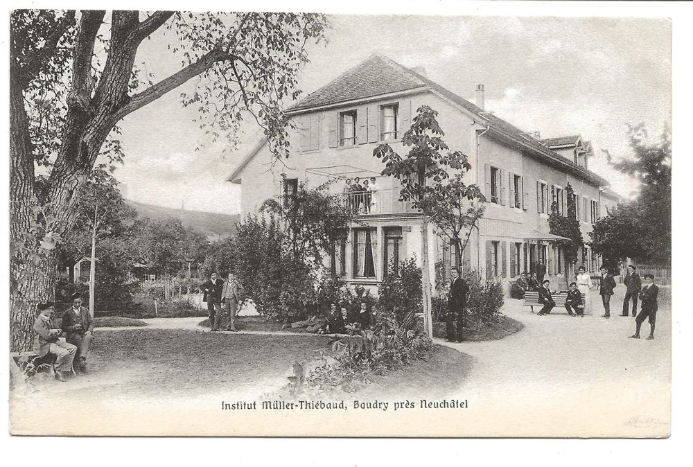 Boudry Neuchâtel NE Institut Müller-Thiebaud Auvernier 1907 (Gebraucht) in Engelburg für CHF 7.9 ...
