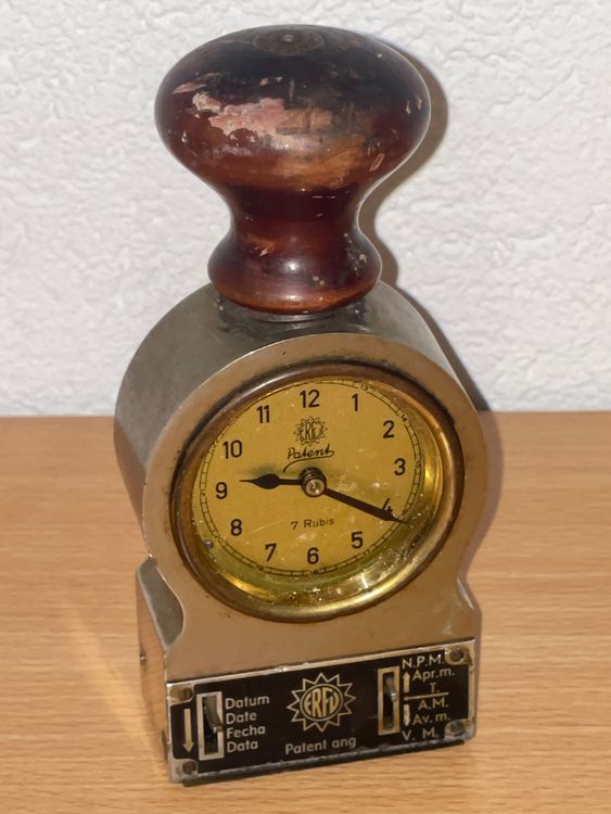 Vintage ERFU Stempel Uhr / Zeitstempel (Gebraucht) in Kaiseraugst für ...