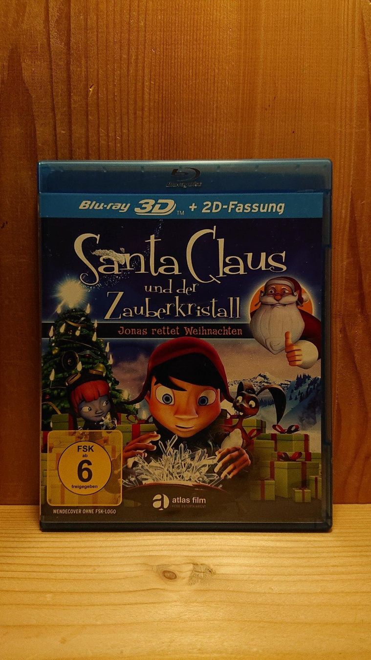 SANTA CLAUS UND DER ZAUBERKRISTALL in 3D und 2D Blu-Ray (Gebraucht) in ...