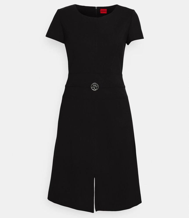 Hugo Boss Kleid Gr. 38 Schwarz/ Cocktail / Robe Noirichtig | Kaufen auf ...