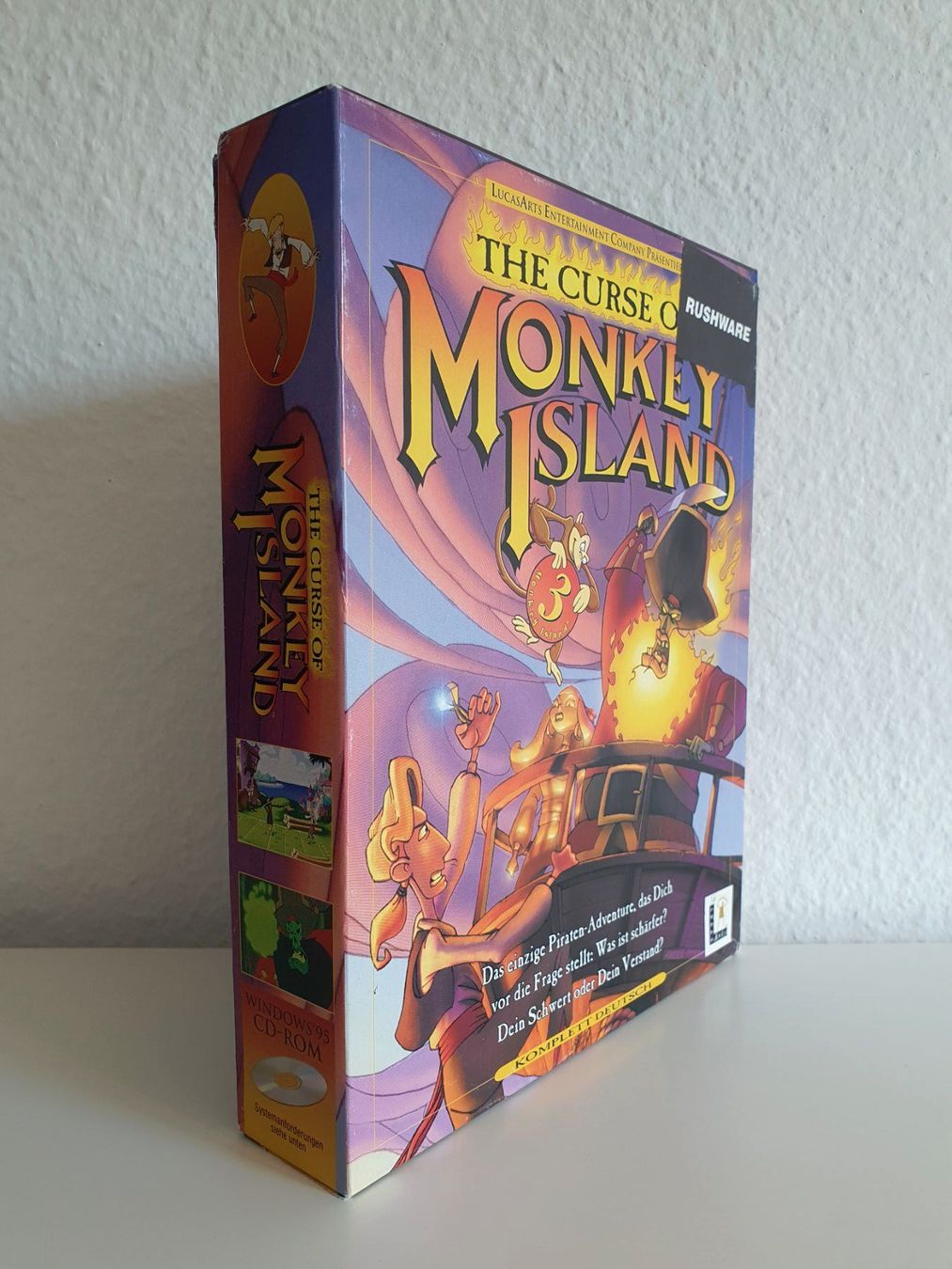PC Game (LucasArts) Monkey Island 3 (1997) Big Box (Gebraucht) in ...