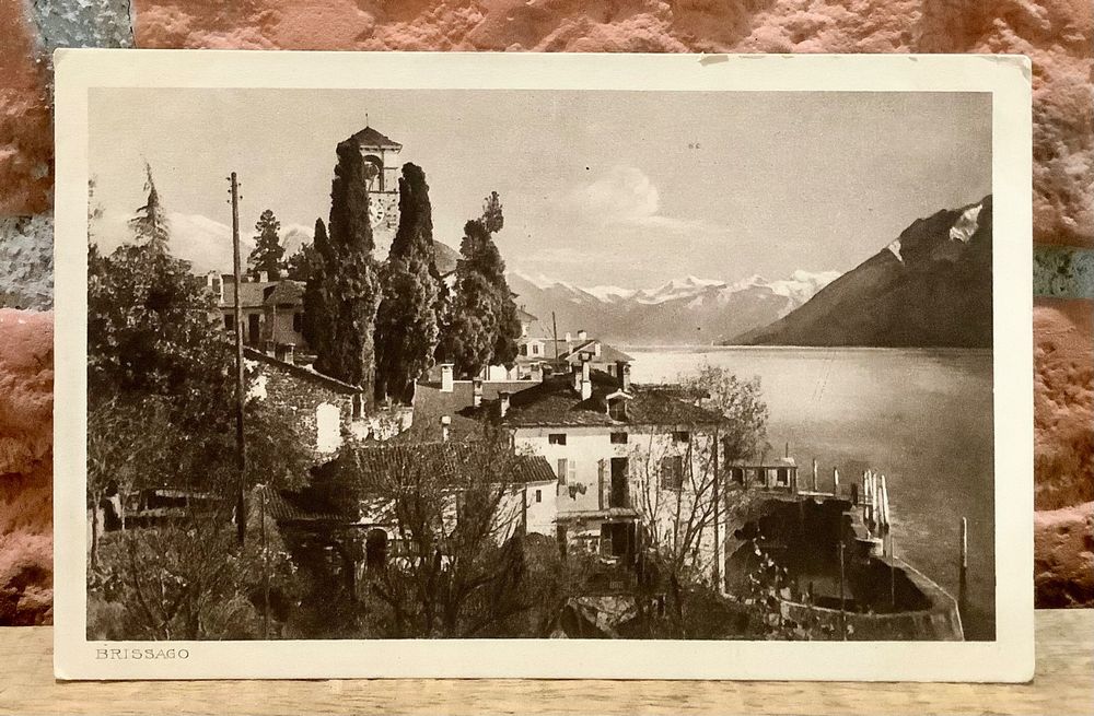 Antike AK BRISSAGO am Lago Maggiore - Kupferdruck (Gebraucht) in Root für CHF 1 – mit Lieferung ...