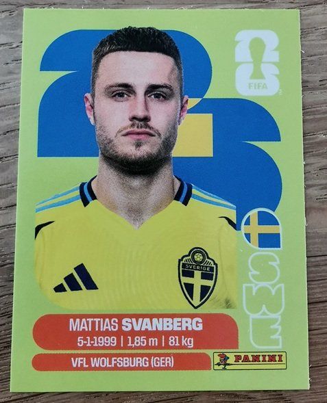 Mattias Svanberg SWE 12 Panini FIFA World Cup 2026 ⚽🏆 (Neu (gemäss ...